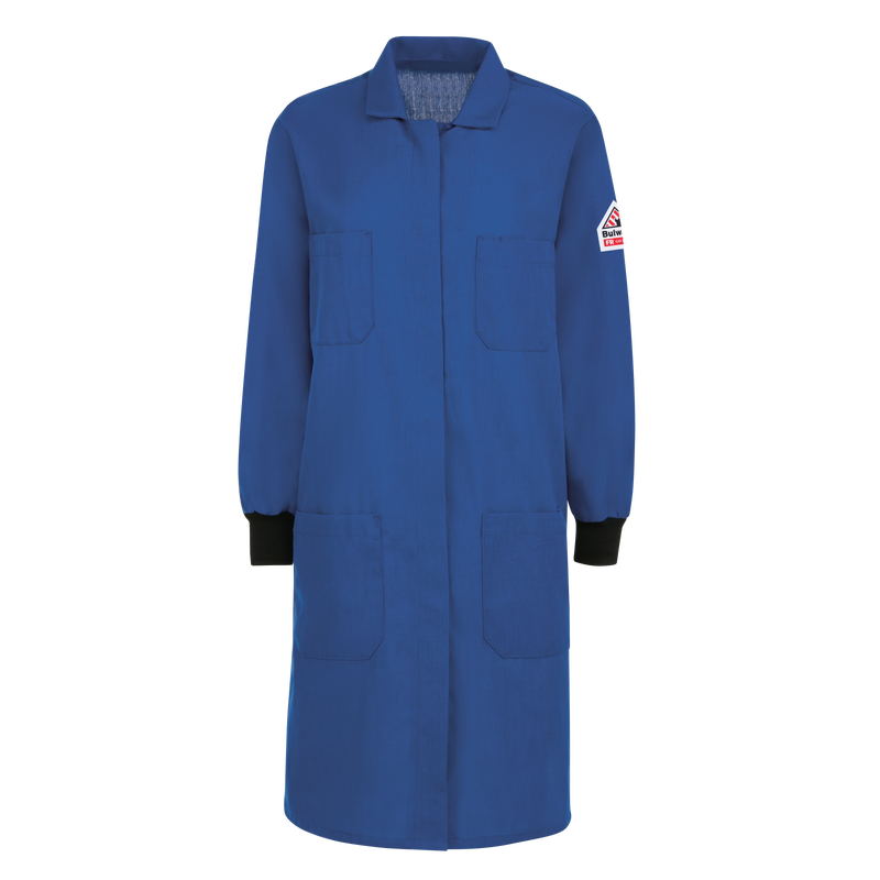 Women's FR Lab Coat with Knit Cuffs | Bulwark® FR