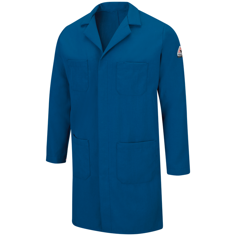 Nomex FR Concealed Snap-Front Lab Coat | Bulwark® FR