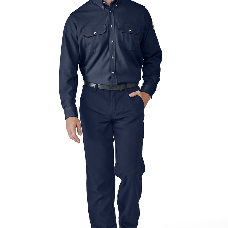 Men's Midweight FR Dress Uniform Shirt CAT 2 | Bulwark® FR