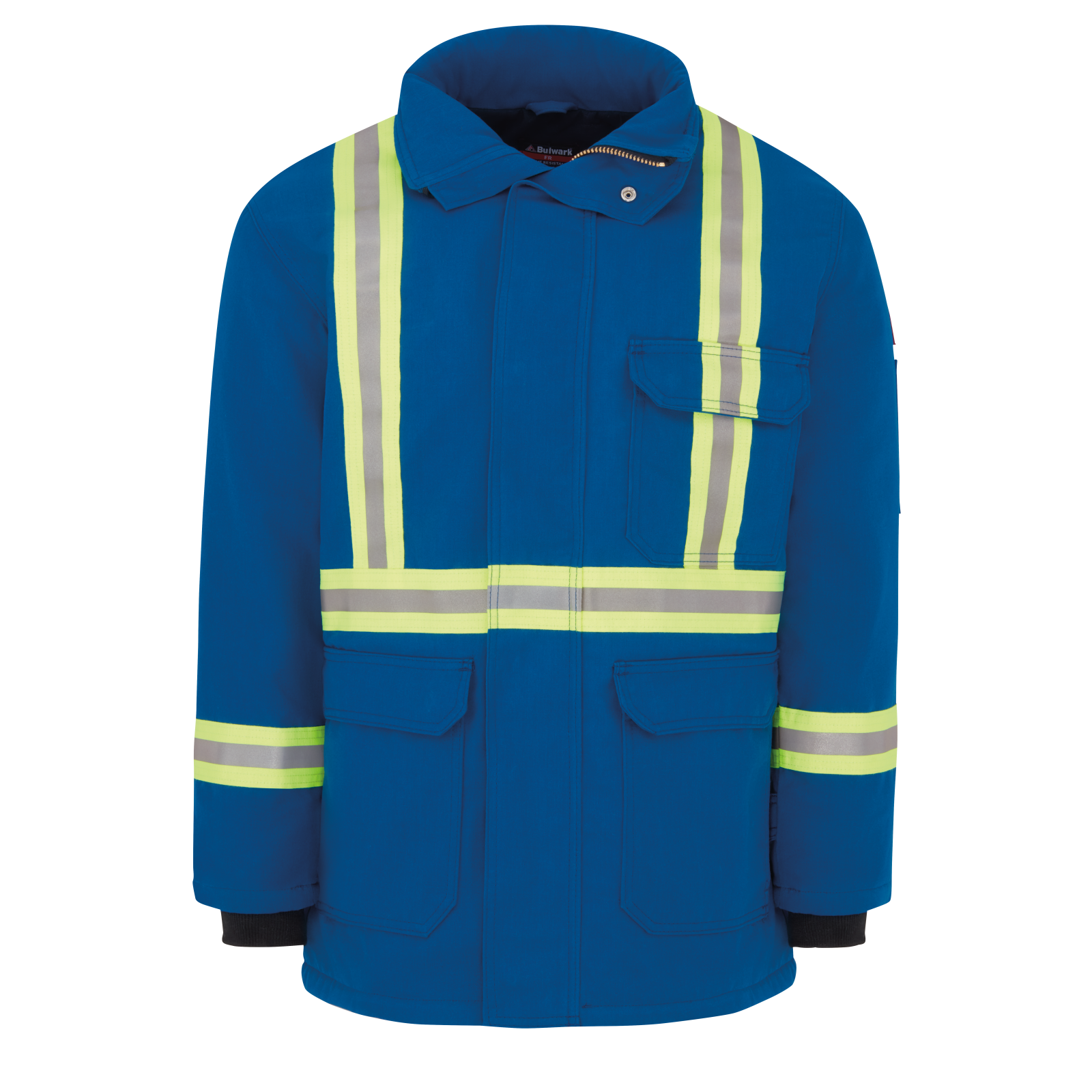 Men's Heavyweight Nomex FR Insulated Deluxe Parka with Reflective Trim ...