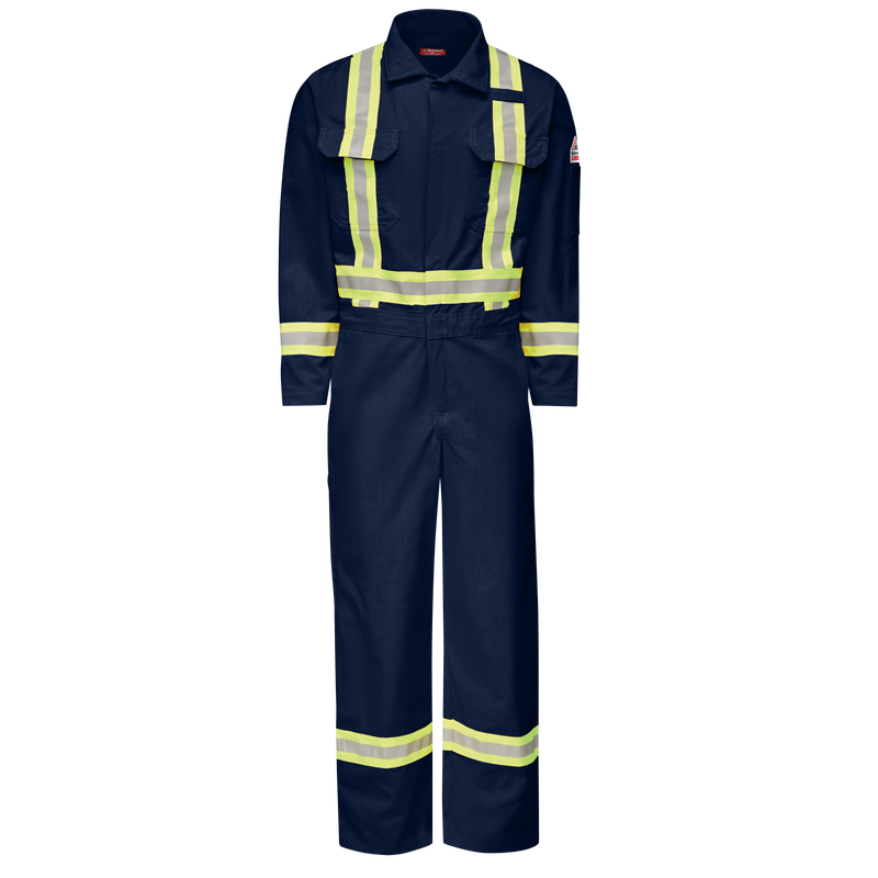 Men's Midweight FR Premium Coverall with Reflective Trim | Bulwark® FR