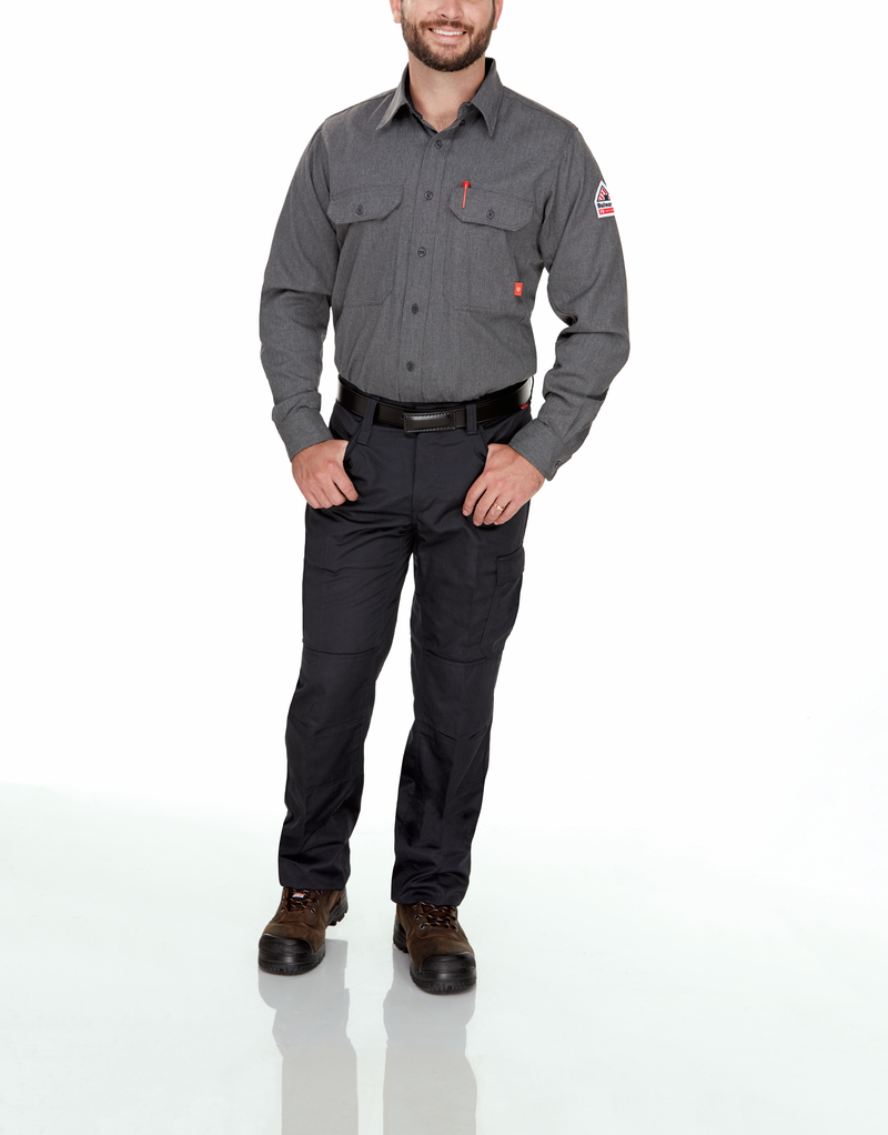 iQ Series® Comfort Woven Men's Lightweight FR Shirt | Bulwark® FR